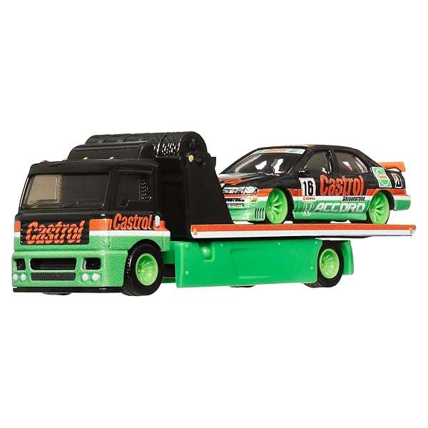 Hot Wheels Premium Collector Team Transport Fleet Street 96 Honda ...